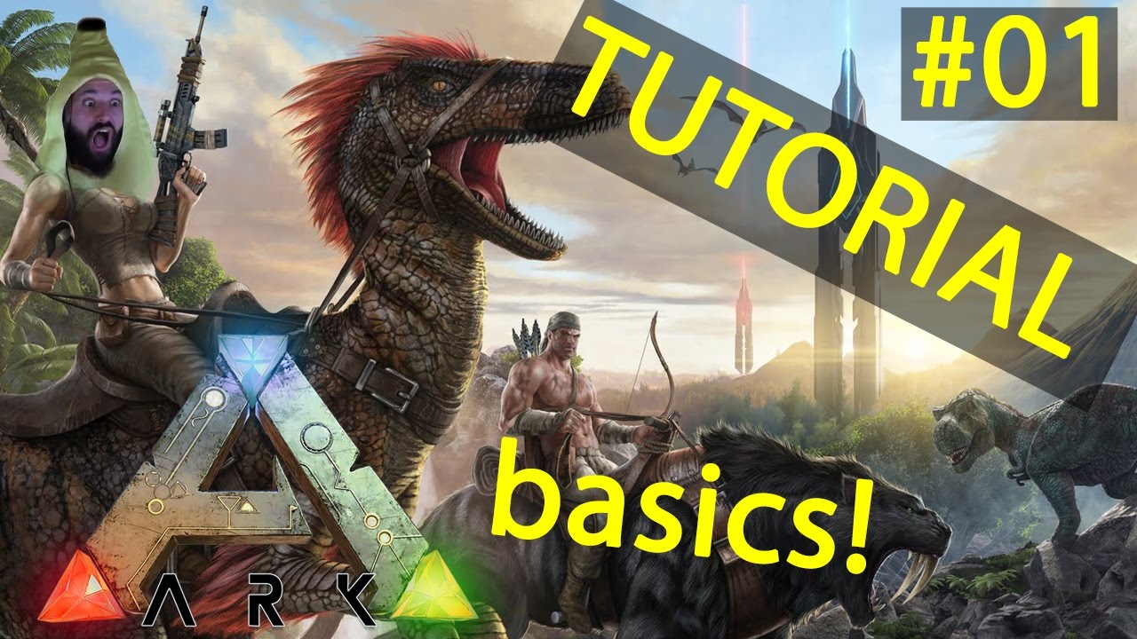 Ark - Tutorial #01 "Die basics, was macht man wie? Wat?" (let's play ...