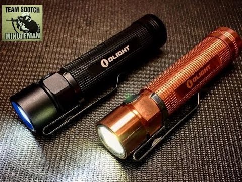 Olight S2 CU Copper Baton Review 950 Lumens for EDC! - YouTube