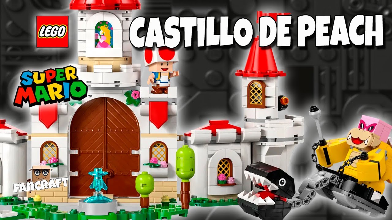LEGO SUPER MARIO Set Combate contra Roy en el Castillo de Peach ...