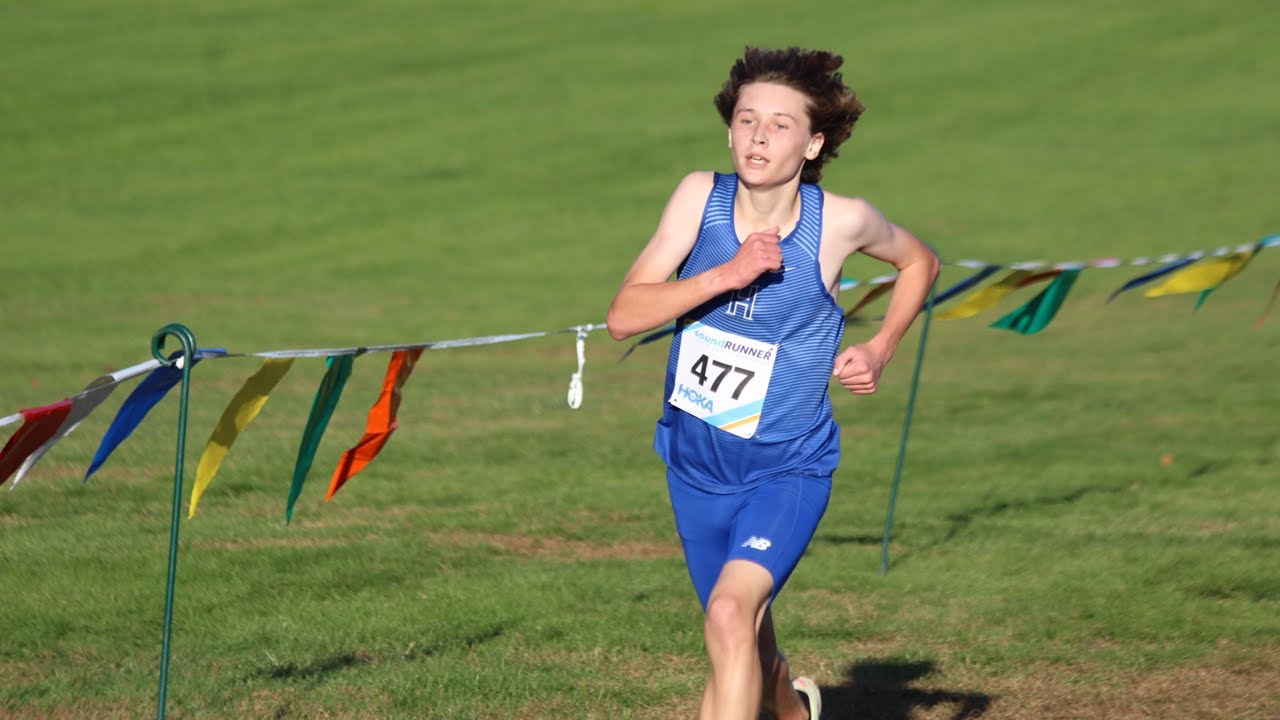 2022 CCC XC Championships Boys Jr Varsity Race Finish - YouTube