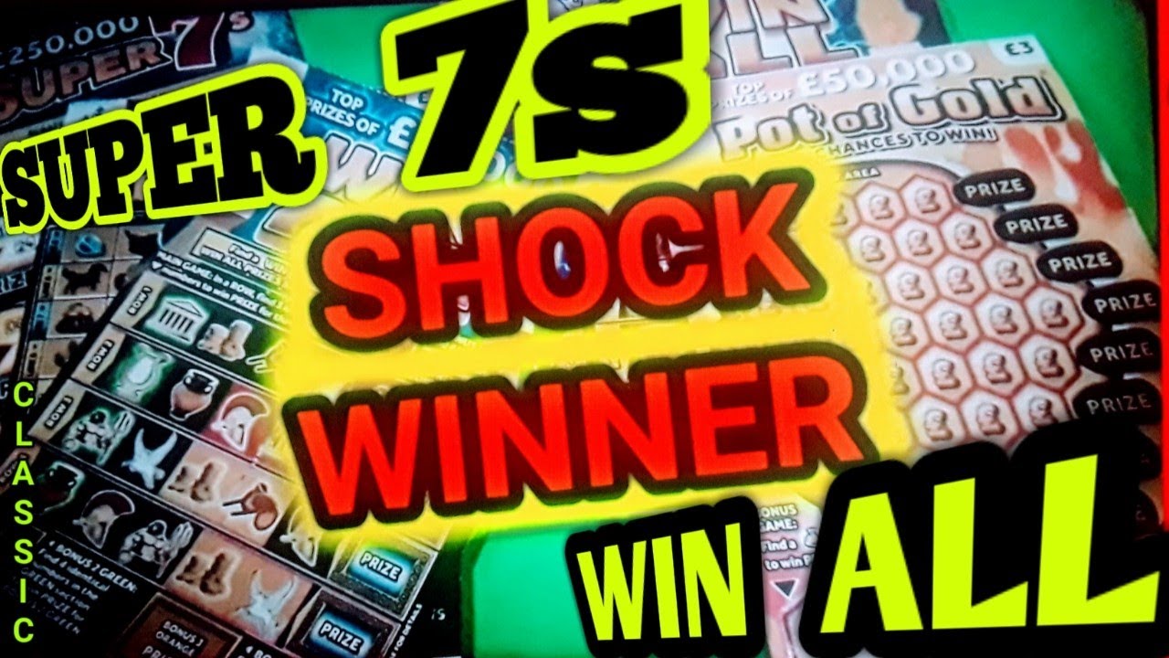 SHOCK..WIN...."SUPER 7s"..."WIN ALL"..POT of GOLD "..GOLDFEVER "..SHOCK ...