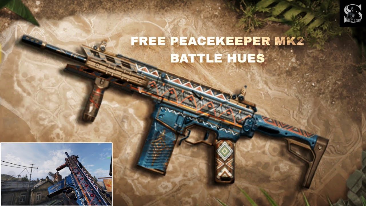 Free Peacekeeper MK2 - Battle Hues Showcase CODM | Tropical Escapede ...
