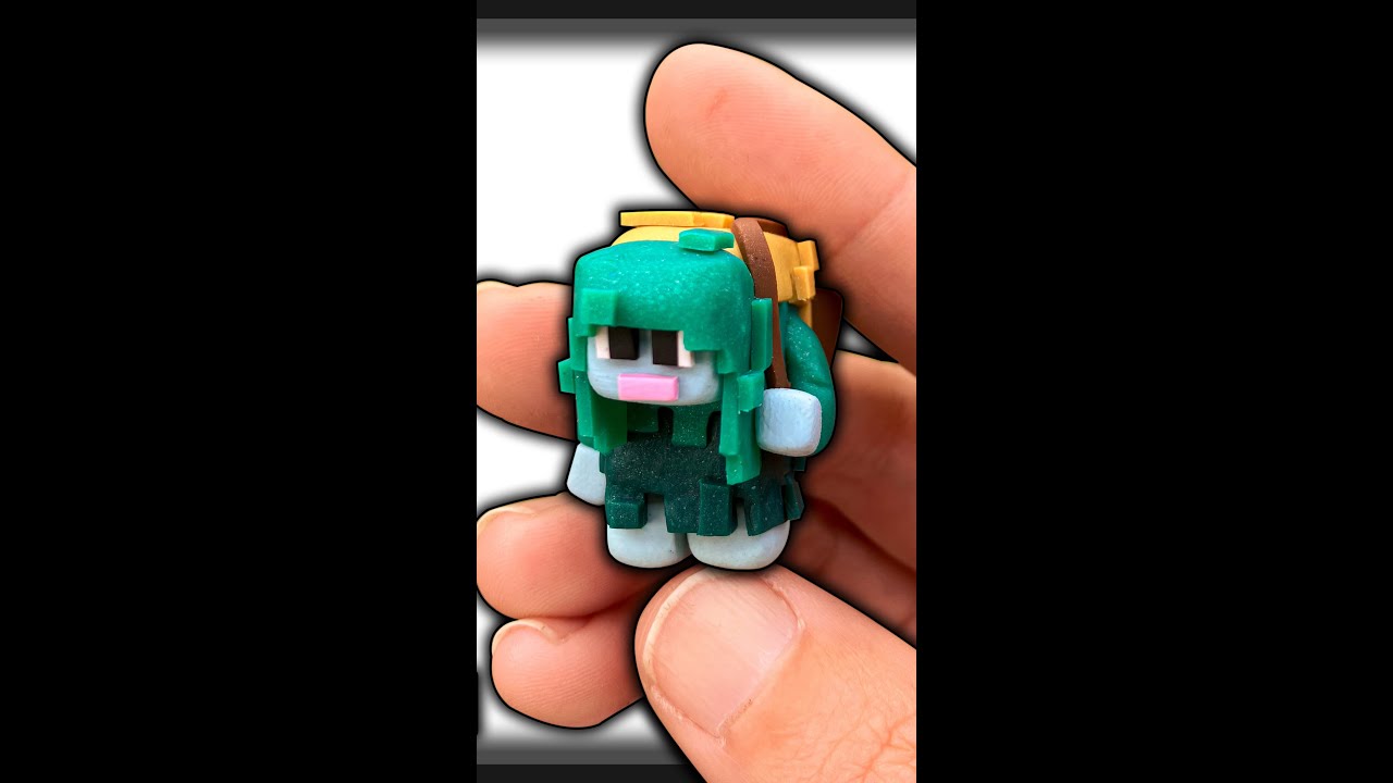 Minecraft Rascal ★ Polymer Clay Minecraft Rascal - YouTube