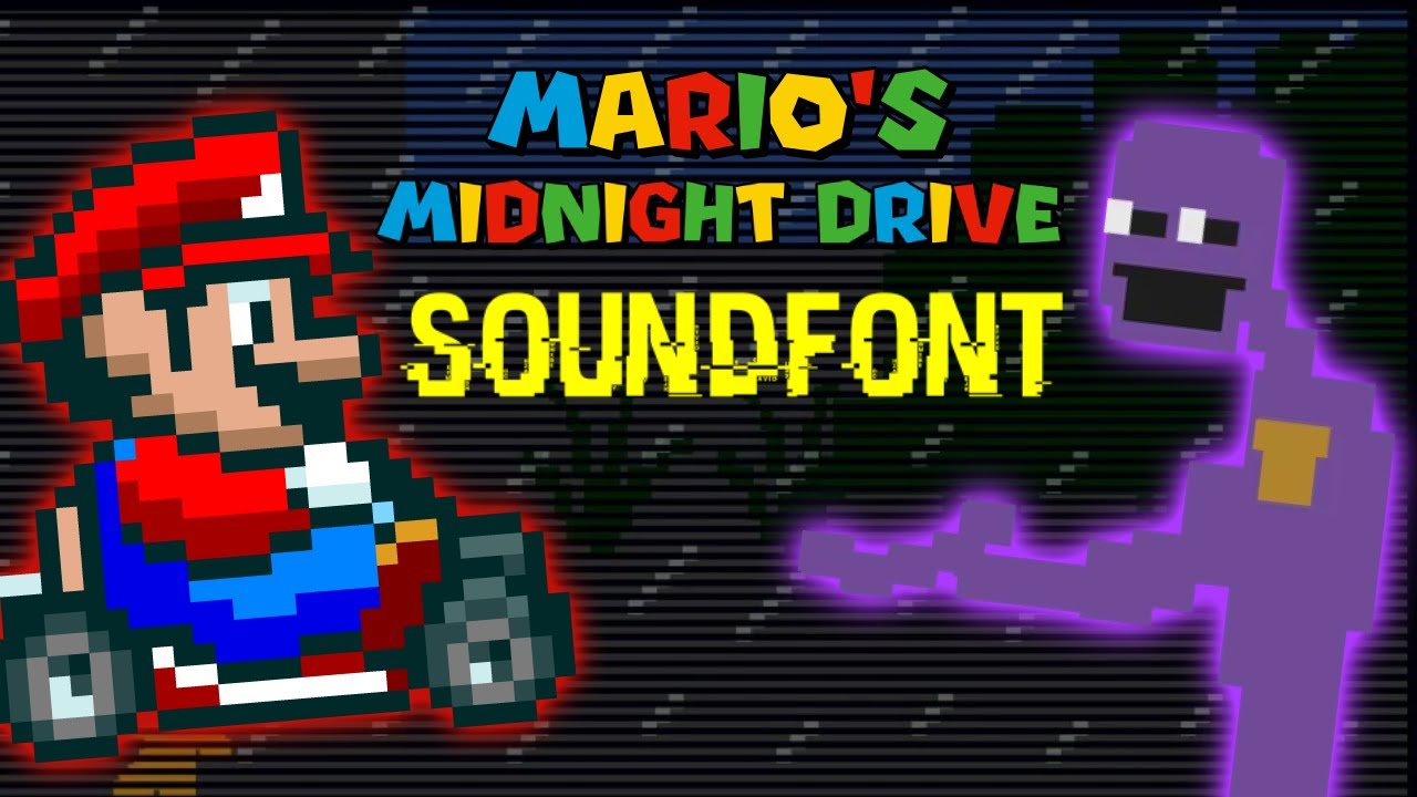 Mario's Midnight Drive (Smashing Windshields + Super Mario Kart ...