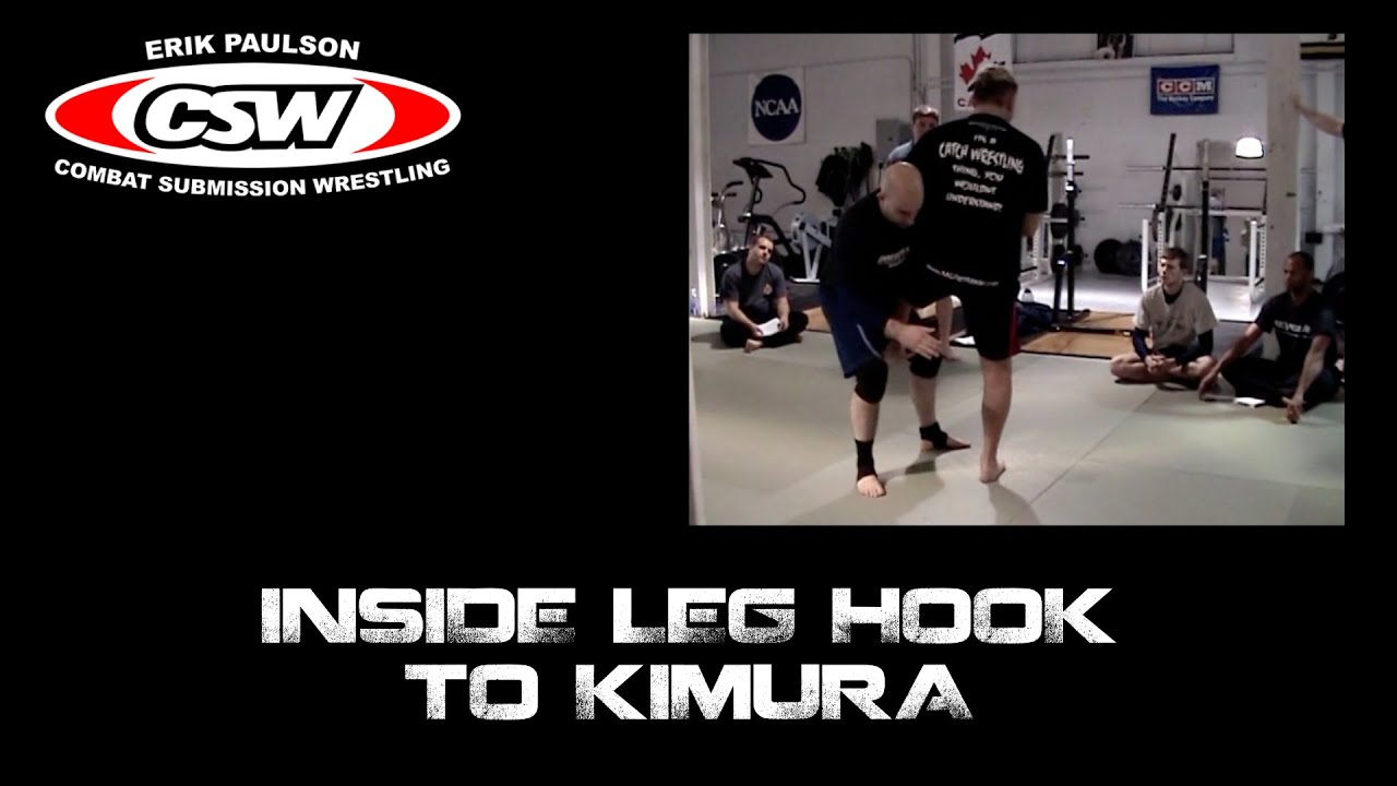 Inside Leg Hook To Kimura - YouTube