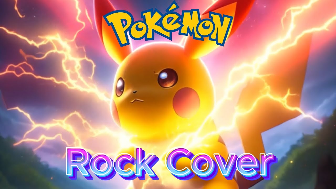 Pokemon Theme - Animated Video (Rock Cover) [Spotify in description ...