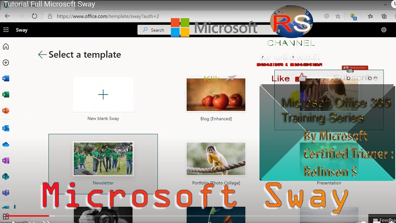Tutorial Microsoft Sway (Full) - YouTube