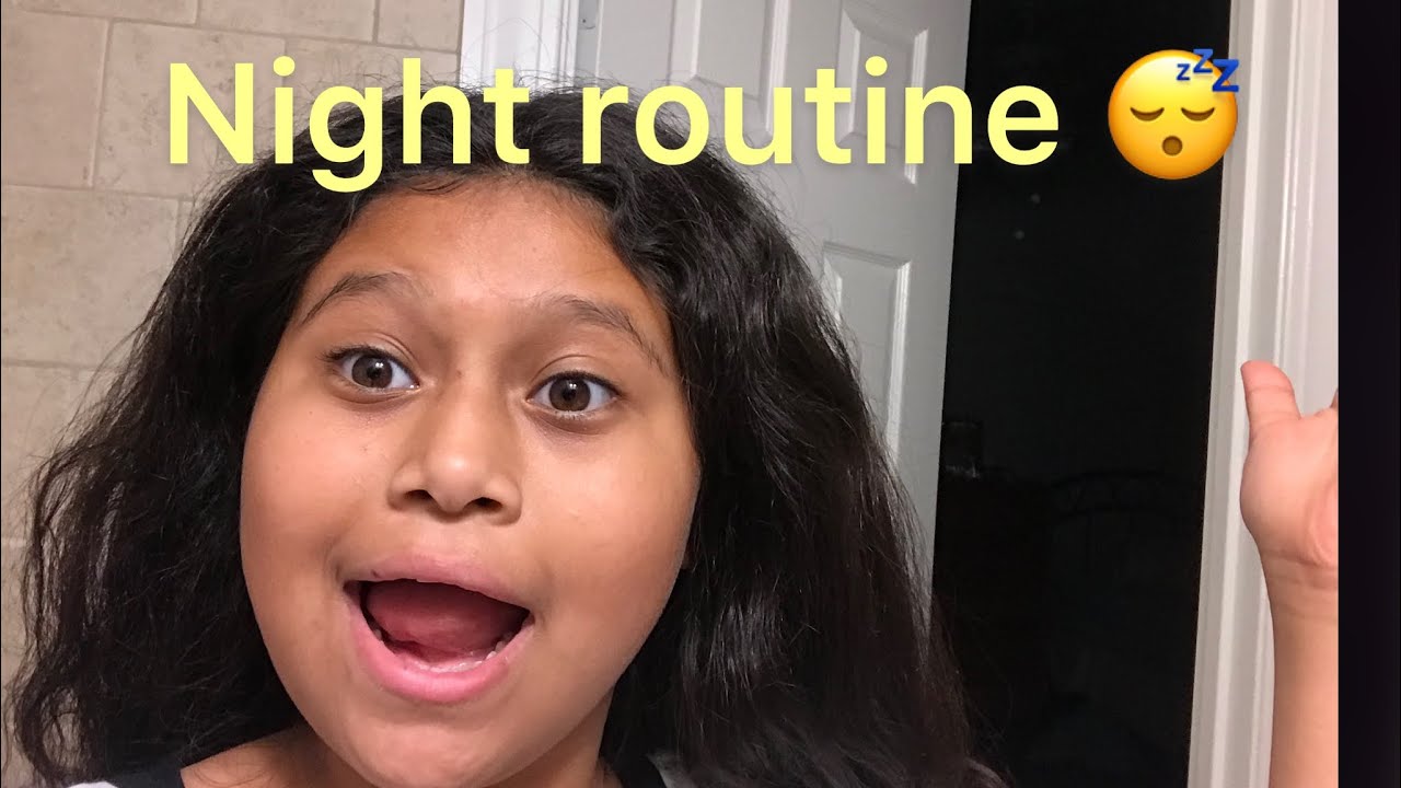 Night routine! - YouTube