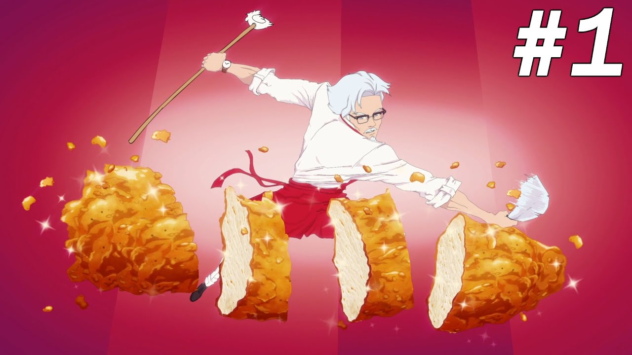 KFC... DATING SIMULATOR?! - #1 - I Love You, Colonel Sanders! A Finger ...