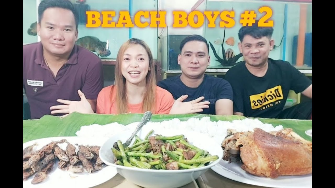 FILIPINO FOOD/CRISPY PATA,ADOBONG SITAW AT PRITONG GG - YouTube