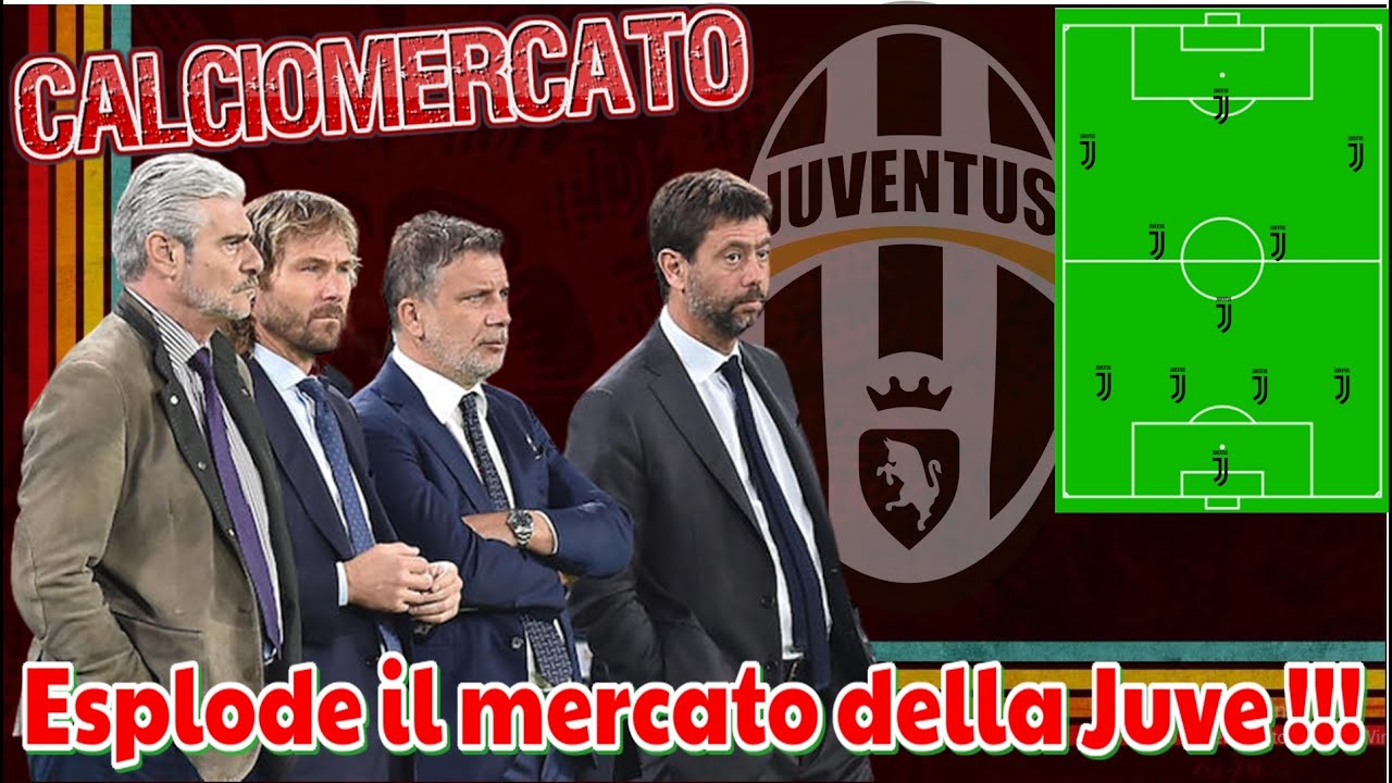 CALCIOMERCATO JUVENTUS : Esplode il mercato della Juve !!! - YouTube