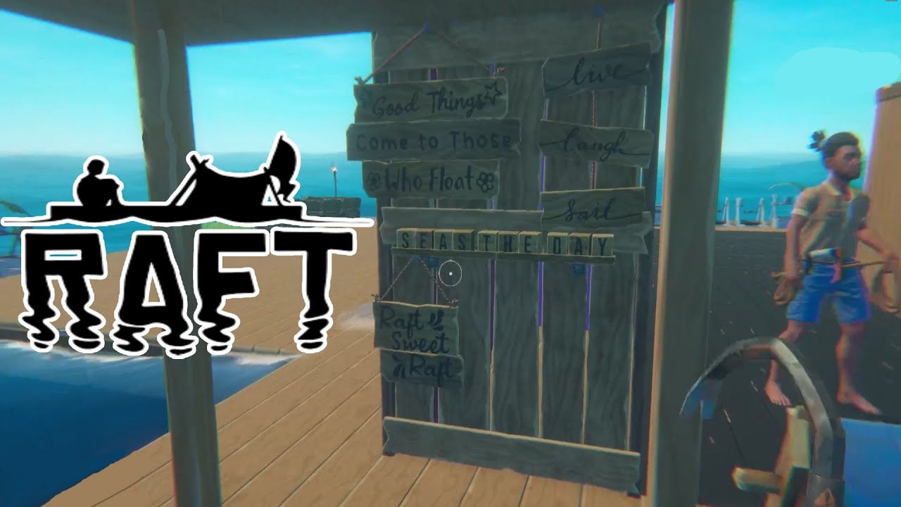 Raft Funny Moments - Motivational quotes get me through the day - YouTube