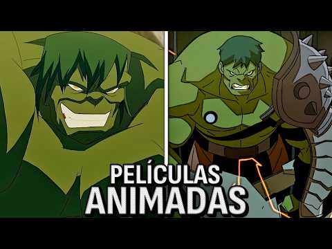 Todas Las Películas Animadas de HULK