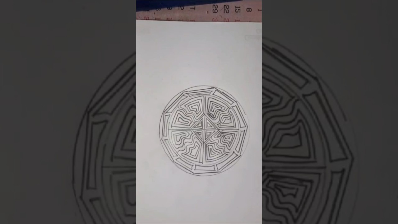 ##How to draw easy design ️ ️ - YouTube
