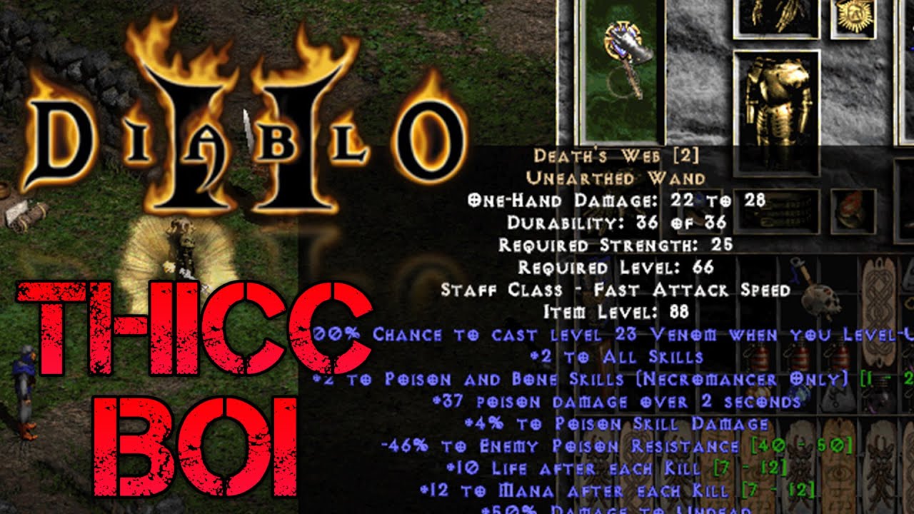 DEATH's WEBB ATTAINED in PROJECT Diablo 2!! - YouTube