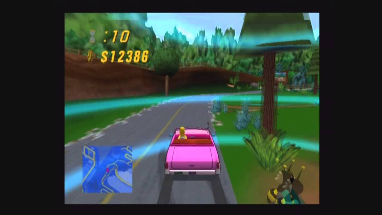 Let's Play The Simpsons Road Rage Part 11 - YouTube