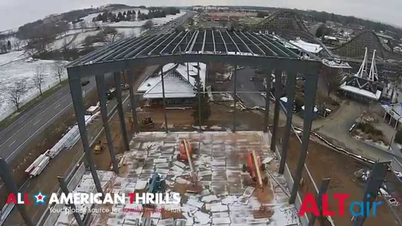 Laff Trakk Hersheypark Construction Update #10 from All-American ...