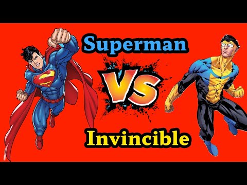 Superman VS Invincible - YouTube