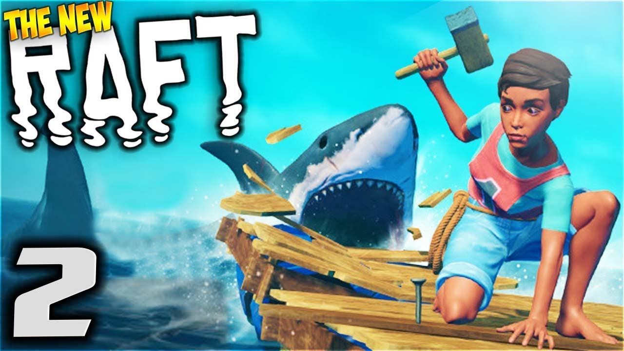 RAFT - Land Ho! - Let's Play Raft Multiplayer Gameplay Part 2 (New ...