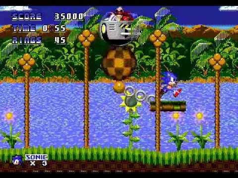 Sonic - Code Gray - Walkthrough Part 1 - Green Hill, Marble Zone - YouTube