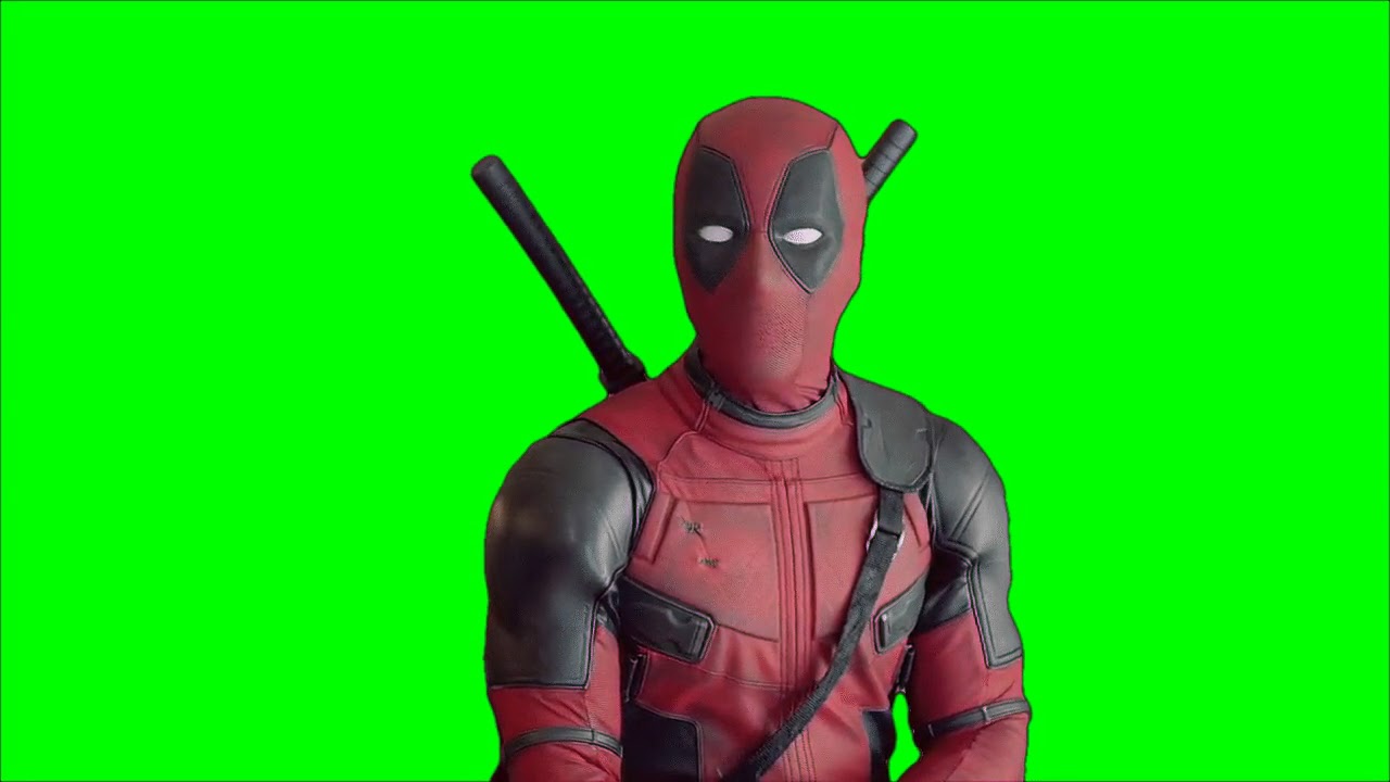 Deadpool Green Screen - YouTube
