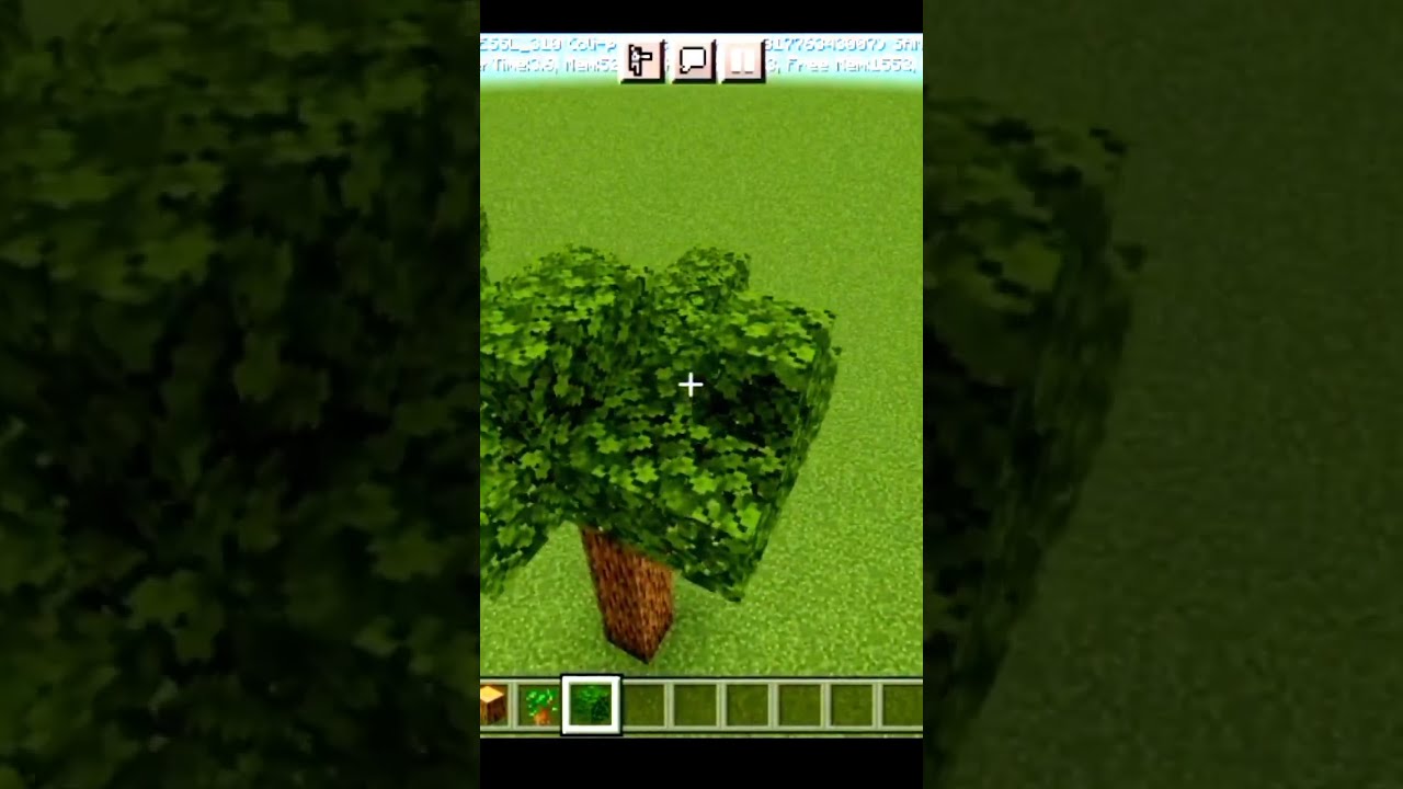 HOW TO MAKE TREE IN MINECRAFT shorts YouTube HOW TO MAKE TREE IN MINECRAFT shorts YouTube