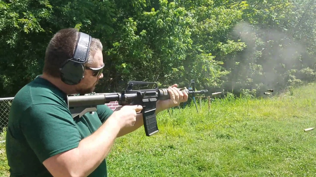 Colt 733 clone mag dump - YouTube