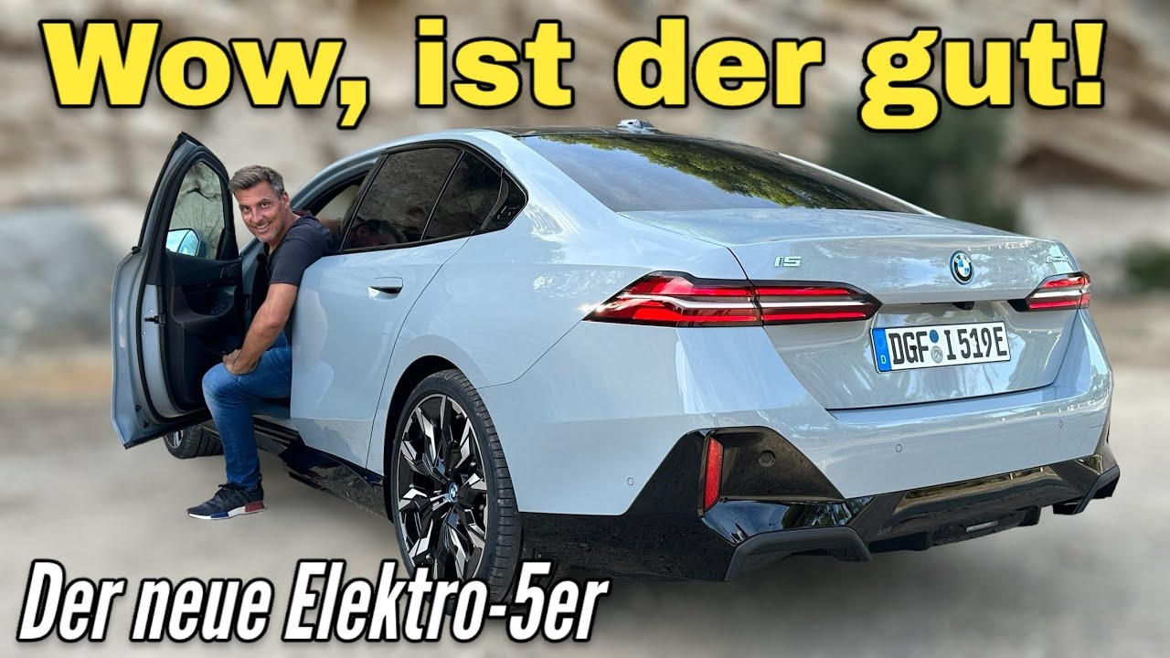 BMW i5 eDrive 40 (G60): Das kann der neue 5er mit Elektro-Heckantrieb ...