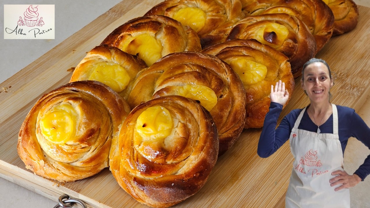 PAN DANÉS, fácil y riquísimo, ES COMO TENER LA PANADERÍA EN CASA ...