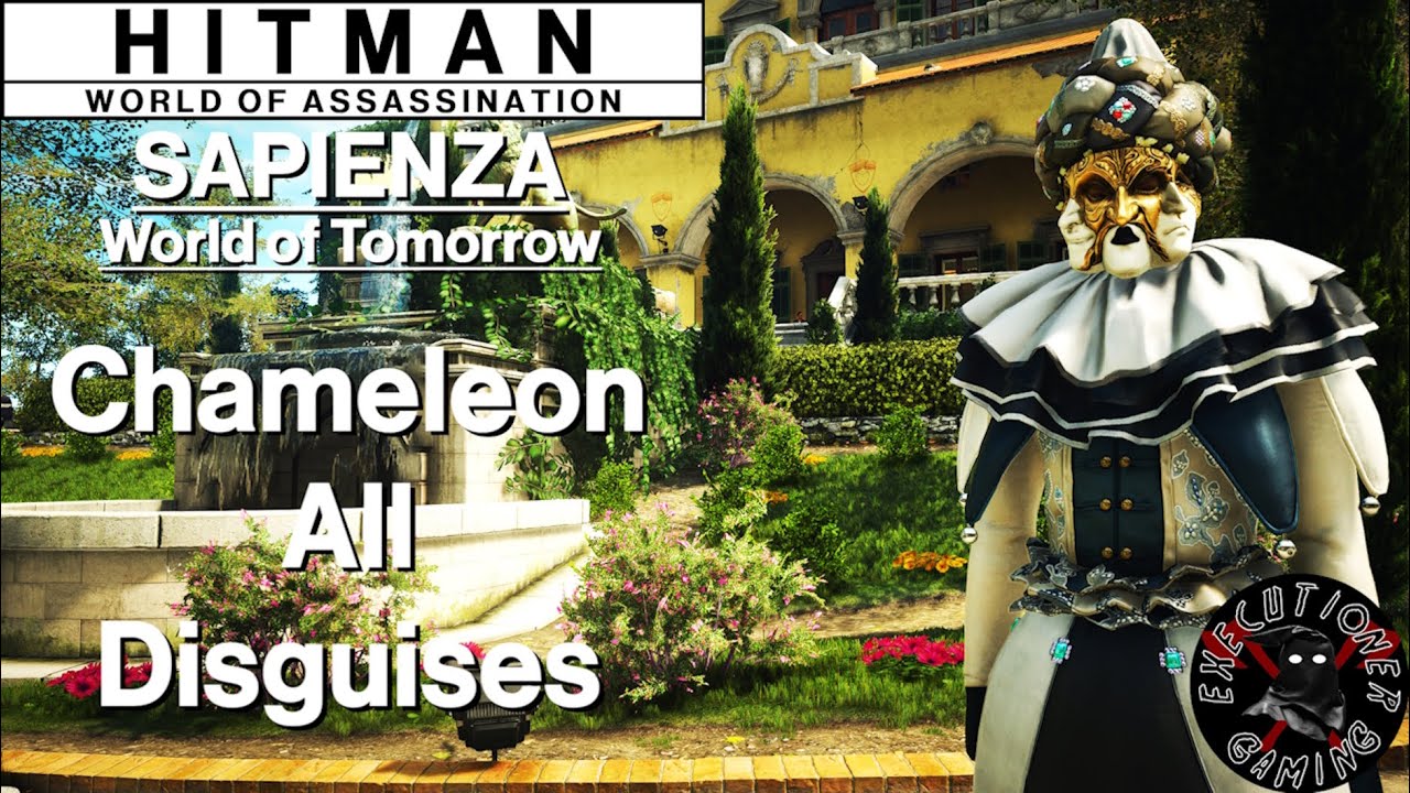 Hitman WoA: Sapienza - World of Tomorrow - Chameleon, All Disguises ...