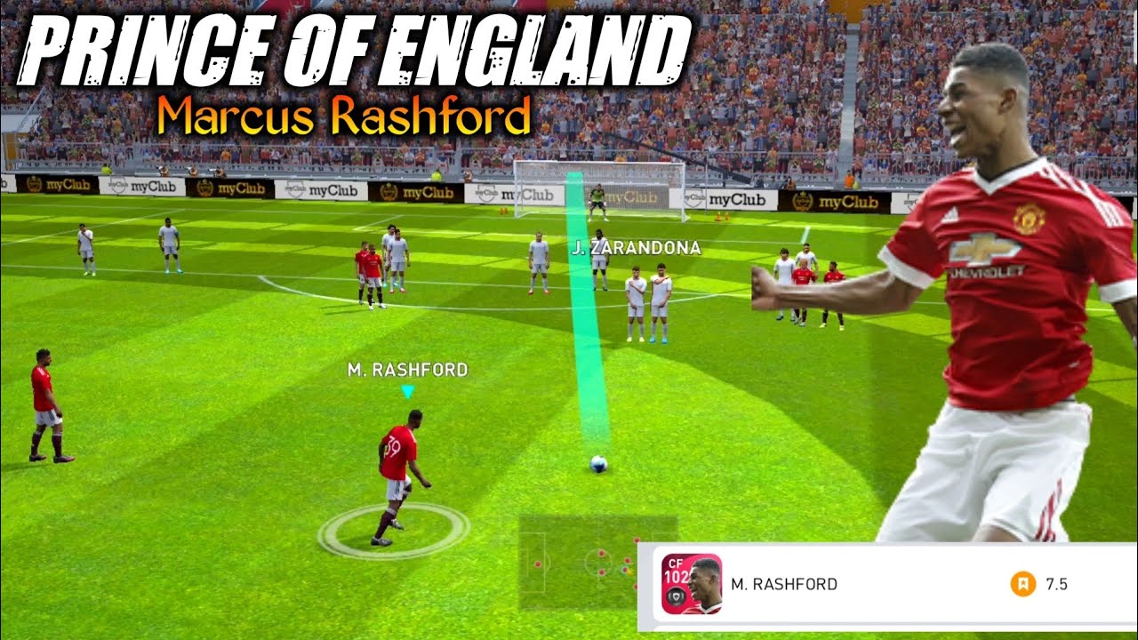 102 Rated Iconic Rashford Review Pes 2021 Mobile || Iconic Rashford ...