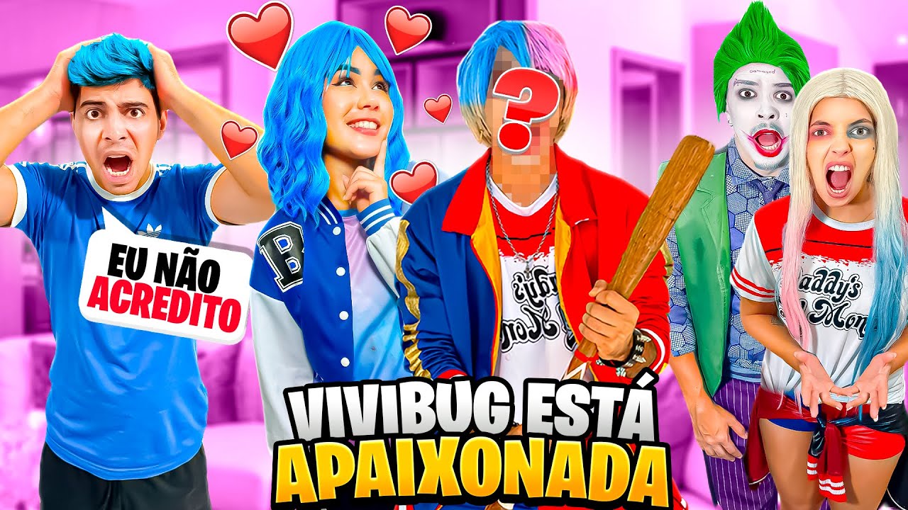 A VIVIBUG ESTÁ APAIXONADA PELO ARLEQUINO?! O VINIBUG FICOU MUITO ...