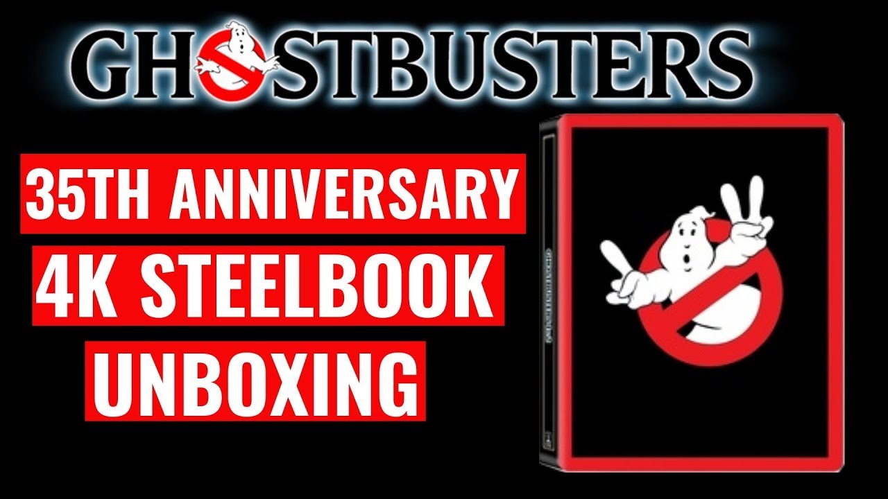 Ghostbusters 1 & 2 4K Ultra HD SteelBook Unboxing - YouTube