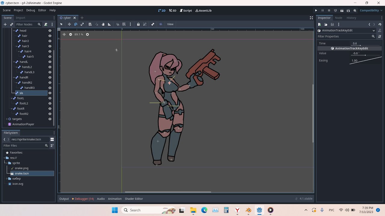 godot 4 // 2d IK animation - YouTube