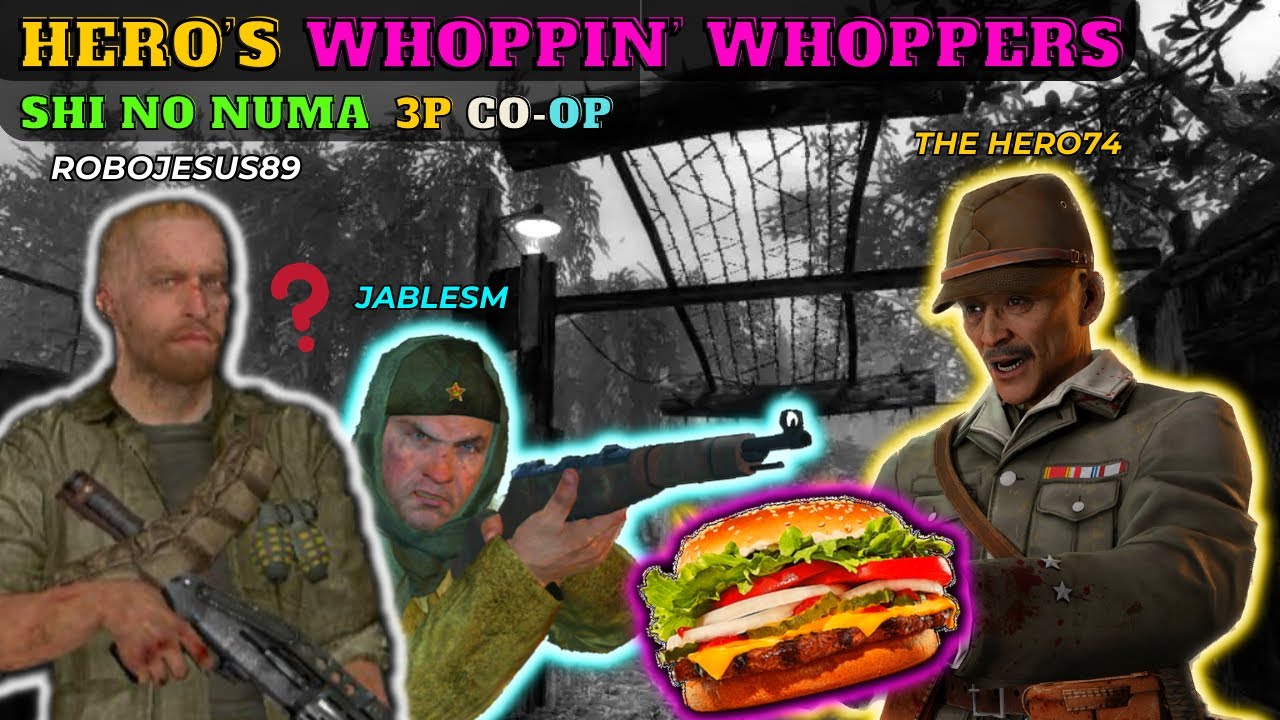 Hero’s Whoppin’ Whoppers | World at War Zombies with @The_Hero74_ and ...