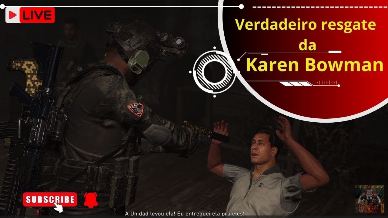 A VERDADEIRA BUSCA / KAREN BOWMAN ... ghost recon wildlands !! SEM HUD ...