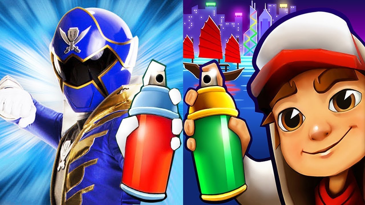Subway Surfers FRESH vs BLUE POWER RANGER Gameplay HD - YouTube