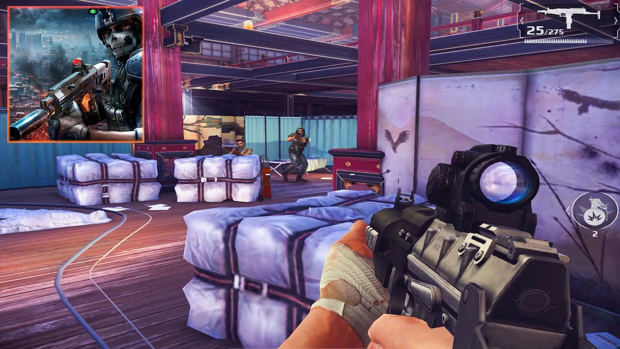 Modern Combat 5: mobile FPS iPad Pro Gameplay - YouTube