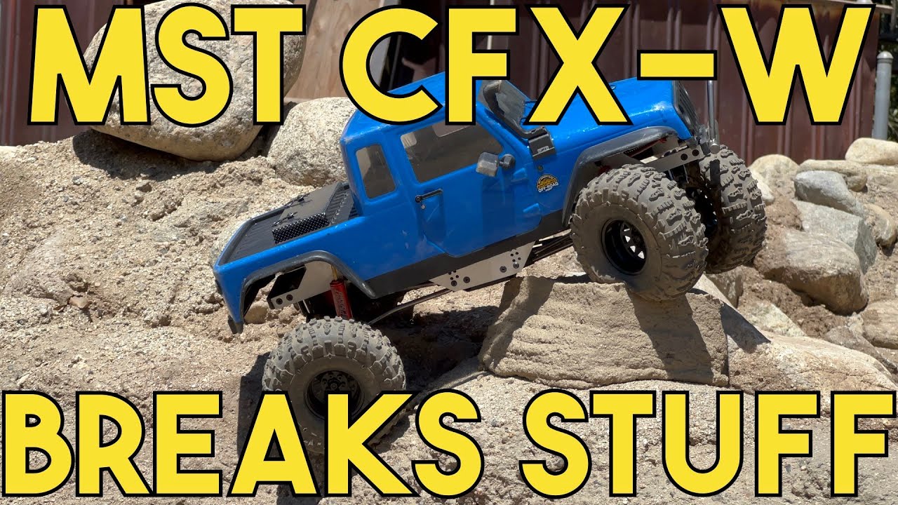 Crawler Canyon Presents: the MST CFX-W LCG breaks down (July 7th) - YouTube