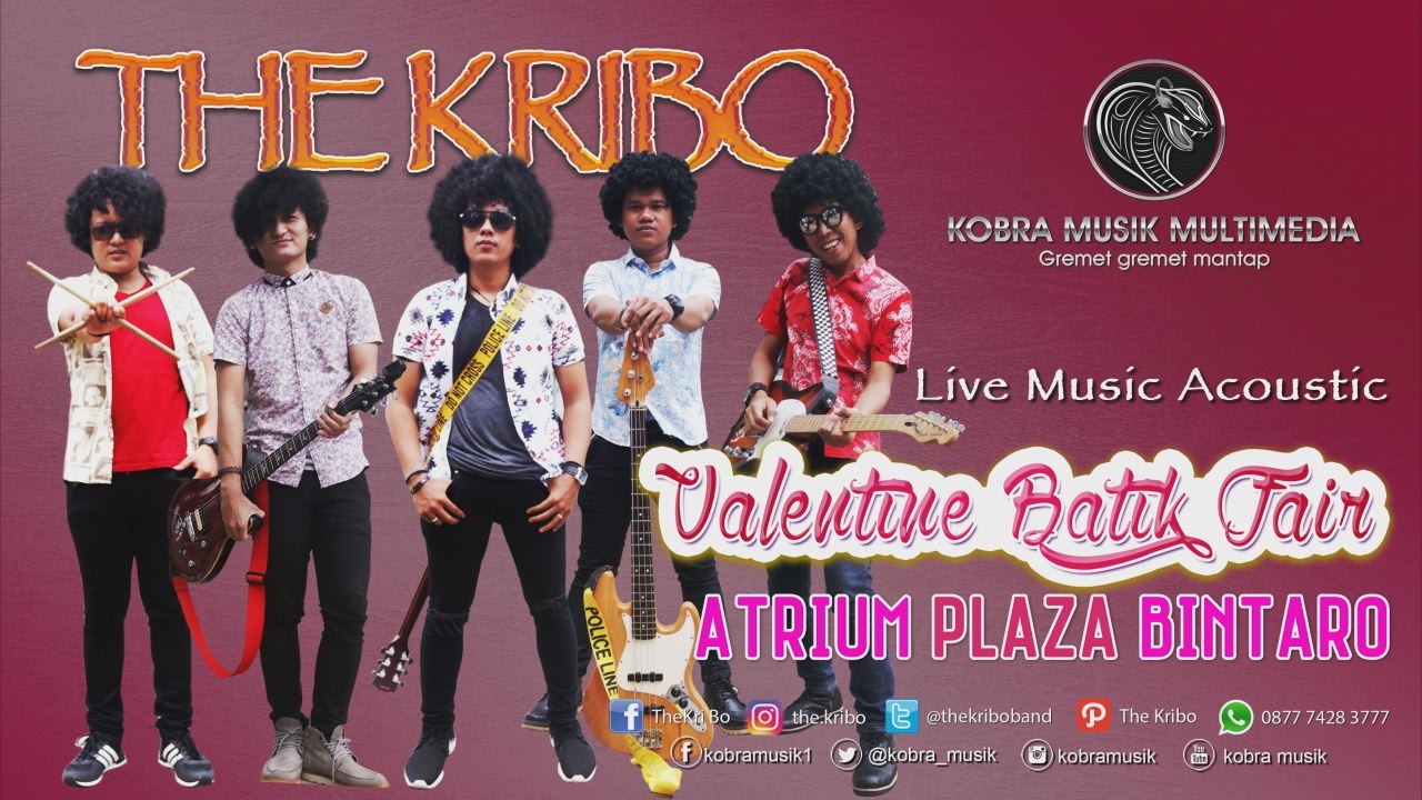 THE KRIBO Live Acoustic Performance Valentine Batik Fair Atrium Plaza ...