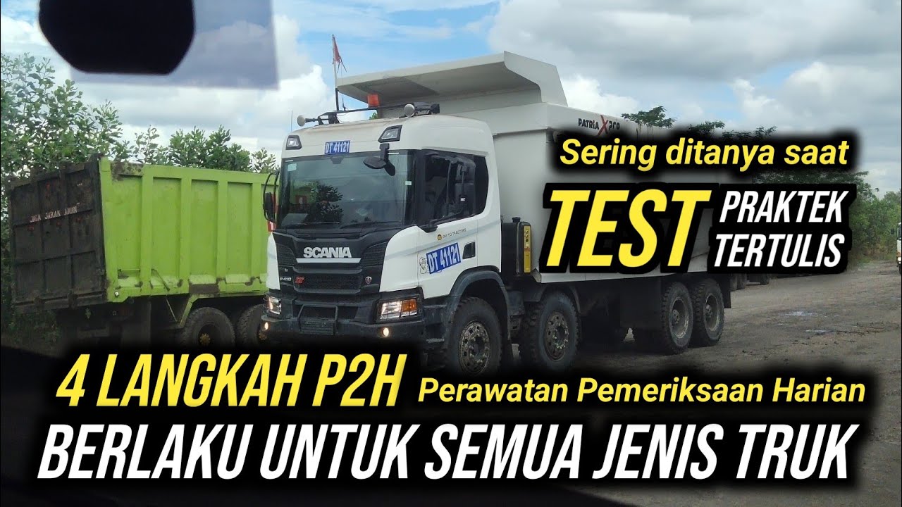 4 Langkah P2H Pemeriksaan Perawatan Harian Versi Marco Tumangken - YouTube