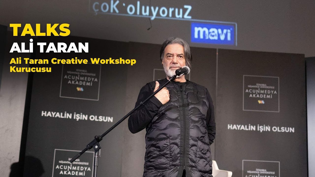 ACUNMEDYA AKADEMİ TALKS KONUK ALİ TARAN / ALİ TARAN CREATİVE WORKSHOP ...