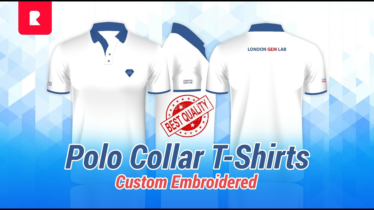 Polo Collar T Shirts for London Gem Lab #beruwala #tshirtprinting # ...