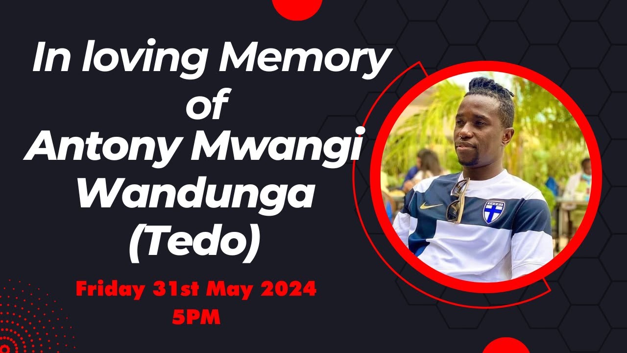 In Loving Memory of Antony Mwangi Wadunga - YouTube