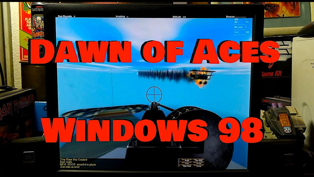 Dawn of Aces | Windows 98 WW1 Flight Simulator.#retrogaming - YouTube