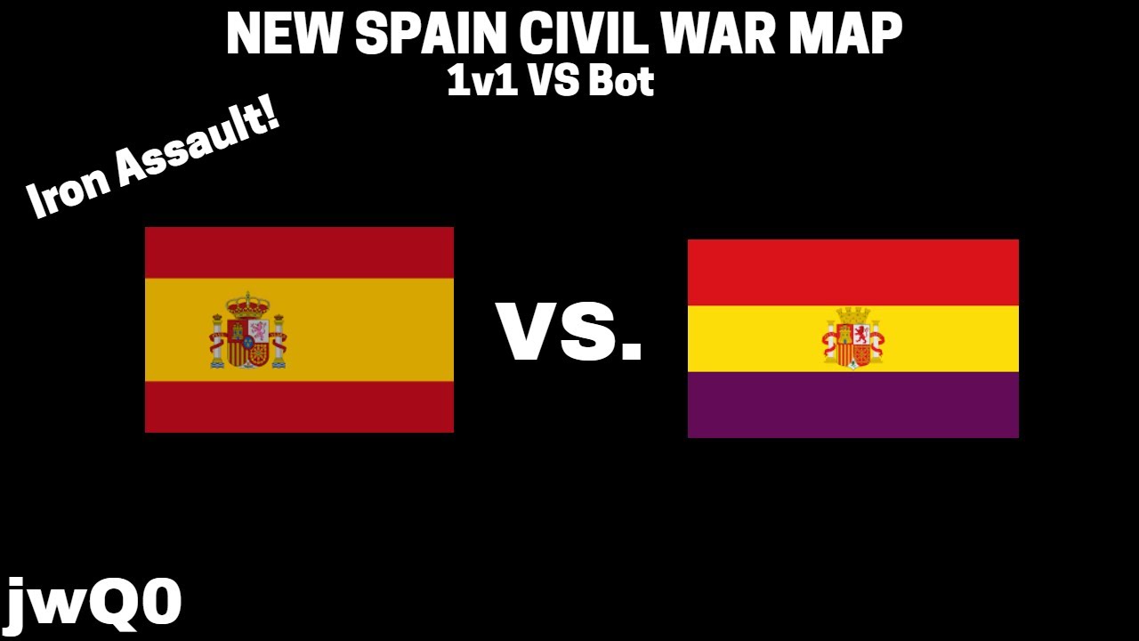 *NEW* SPAIN CIVIL WAR MAP 1v1 in ROBLOX IRON ASSAULT - YouTube