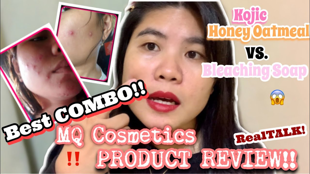 MQ Cosmetics Review! Honey Oatmeal VS. Bleaching Soap (Intensive Care ...