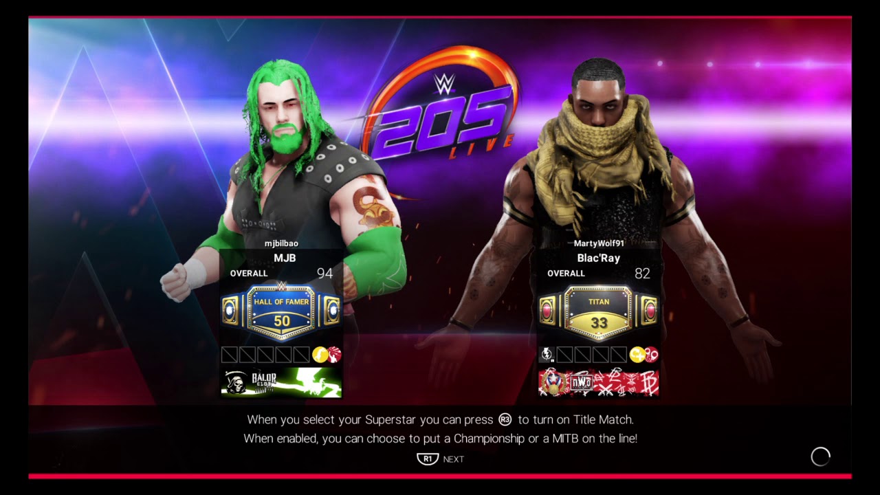 Wwe 2k19 myplayer - YouTube
