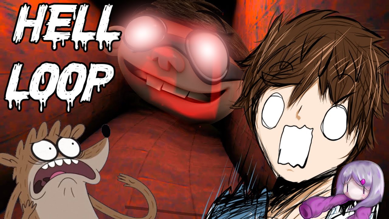 WE GOTTA ESCAPE THIS HORRIFYING LOOP!!!!!!! | Hell Loop - YouTube