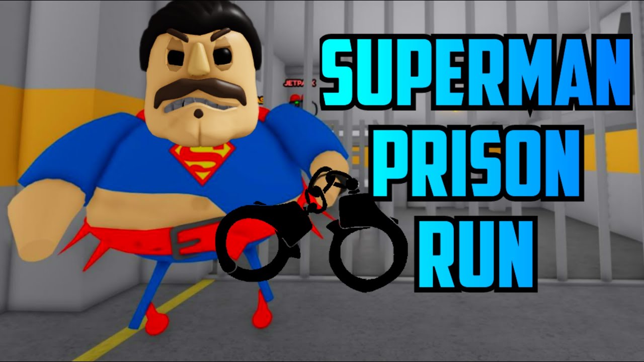 Roblox SUPERMAN PRISON RUN! Obby Walkthrough Speedrun - YouTube